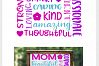 Mom Subway Art SVG - Mother's Day SVG