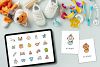 Kids Handdrawn Icon Set