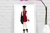 Graduation Clipart Graduating Girls Clipart Diploma Clipart (321181 ...