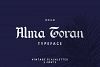 Alma Toran Typeface (271498) | Other | Font Bundles