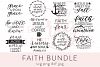 Faith Bundle SVG DXF PNG JPG