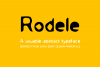 Rodele (15961) | Regular | Font Bundles
