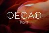 DECAD font (287) | Regular | Font Bundles