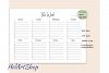 Weekly Planner Printable (534686) | Printables | Design Bundles