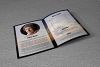 Obituary Template, Funeral Program Template