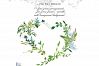 Hand Painted Watercolor Greenery Clipart