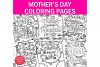 Mother's Day Coloring Pages Set-Cute Coloring Pages Mother (536361 ...
