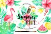 Summer Tropical Design Pack Vol.2 (3677) | Illustrations | Design Bundles