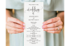 Wedding Program Template (226923) | Card Making | Design Bundles