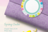 Spring Circle Frames Clipart Set of 24 PNG files (441518) | Decorations ...