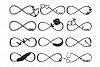 36 Infinity Bundle SVG Files. Infinity Symbols.