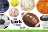 Watercolor Sports Clipart