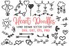 Valentine's Doodles Svg, Valentines Day Clip Art, Hearts Svg