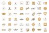 Vintage Badge & Objects Vector Set (234102) | SVGs | Design Bundles