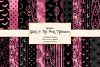 Black and Hot Pink Halloween Digital Paper (345231) | Patterns | Design ...