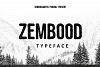 Zembood Typeface (81615) | Logo | Font Bundles