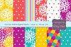 Summer Dahlia Digital Paper Set Scrapbook Paper Floral Scrapbook Paper ...