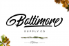 Baltimore (41794) | Script | Font Bundles
