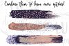 Rose Gold And Blue Brush Strokes, Glitter Overlay Strokes (133945 ...