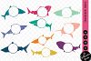 Shark Svg, Monogram Svg, Circle Frames, Cuttable Design (177967 ...
