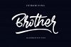 Brother - Handwritten Font (189237) | Script | Font Bundles