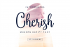 Cherish // Modern Script Font (235423) | Script | Font Bundles