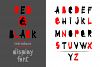 Red-and- Black OTF font (99921) | Display | Font Bundles