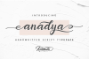 Anadya Handwritten Script (249034) | Calligraphy | Font Bundles