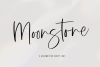 Moonstone - A Handwritten Script Font