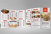 Food Menu Bifold-Trifold Brochure