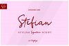 NEW_Stefian (64444) | Script | Font Bundles