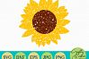 Sunflower Svg, Grunge Sunflower Svg, Summer Svg, Flower