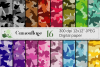 Camouflage Digital Paper Pack / Colorful Camo backgrounds / Rainbow ...