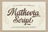 Mathovia Script (429300) | Calligraphy | Font Bundles