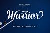 Warrior Script (356578) | Calligraphy | Font Bundles