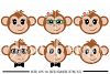 Monkey SVG / PNG / EPS / DXF Files (61893) | SVGs | Design Bundles