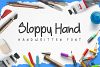 Sloppy Hand - a Handwritten Font (214983) | Script | Font Bundles