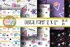 Retro Digital Paper, colorful digital paper (229446) | Papers | Design ...