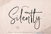 Silently | Handwriting Script Font (377917) | Script | Font Bundles