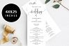 Wedding Program Template (226923) | Card Making | Design Bundles
