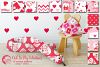 Valentine Digital Papers, Heart Digital Papers, Valentines Day Papers ...