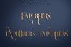 Explorers - Serif font Extras (260876) | Regular | Font Bundles