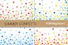 Confetti digital paper scrapbook diy wedding invitations (278754 ...