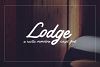 Lodge | A Rustic Script (232860) | Script | Font Bundles