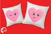 Valentine faces clipart, Heart emojis clipart, graphics illustrations ...