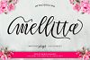 Mellitta Script (20908) | Calligraphy | Font Bundles