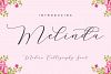 Melinda Script UPDATE (114592) | Script | Font Bundles