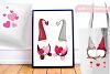 Valentine Gnomes graphics and illustrations