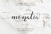 Monatia - Elegant Script (136198) | Script | Font Bundles