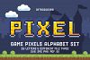 Game Pixels Alphabet Set